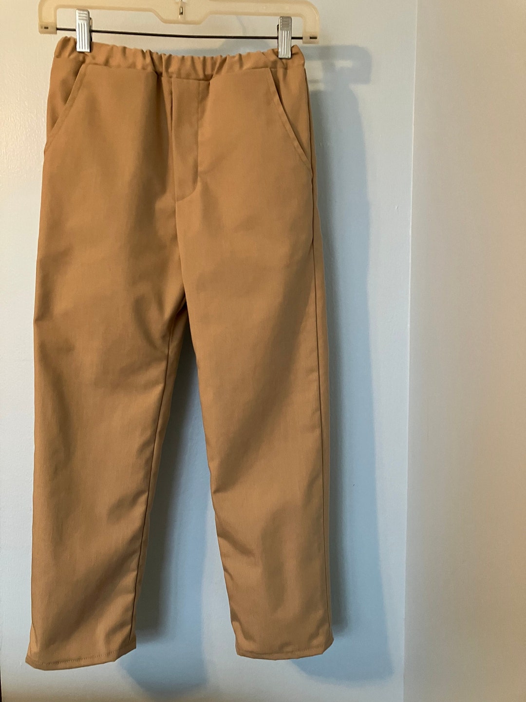 Boys & Girls Khaki School Uniform Pants Back-to-school Free - Etsy