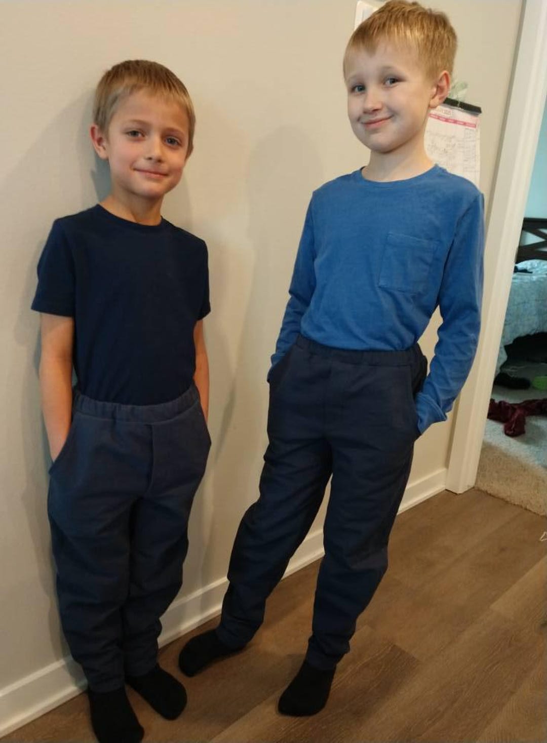 Boys & Girls Khaki and Navy School Uniform Pants, Back-to-school, Free ...