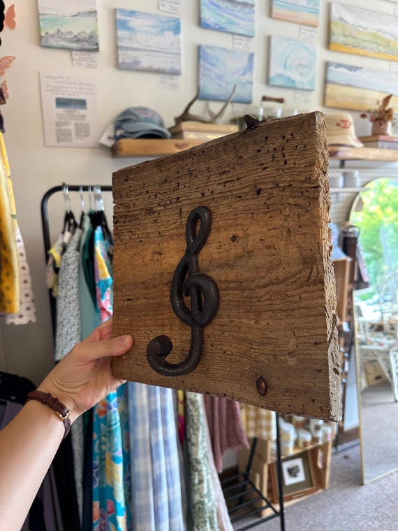 Papa’s Musical Note Hook Rack - Gem