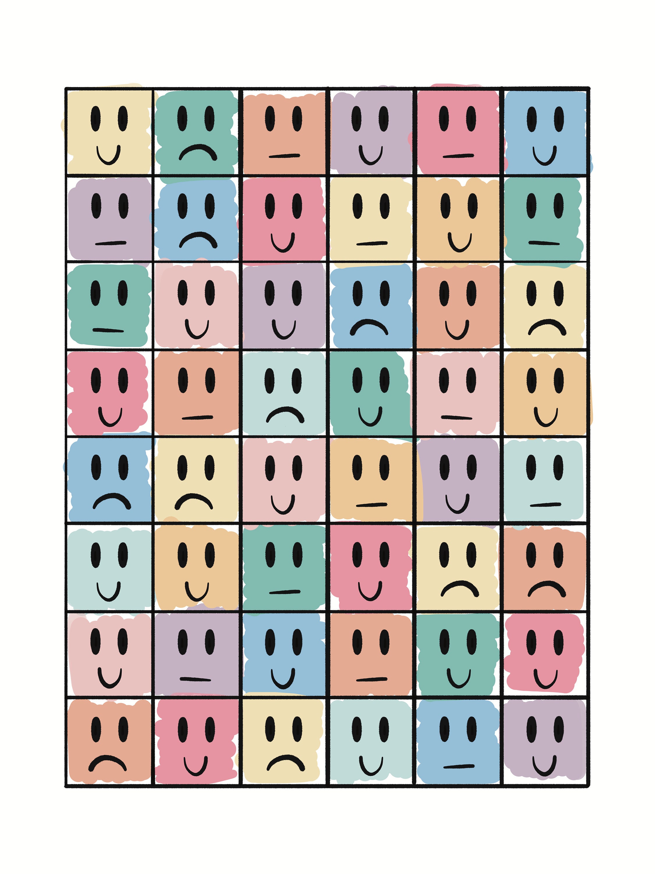 Emotion Matrix - Etsy