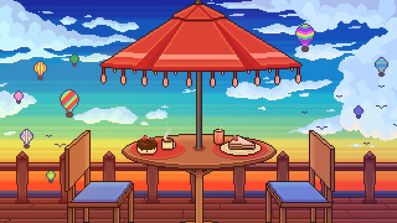 Custom Pixel Art Commissions | Game Title Screen, Stream Start Screen ...