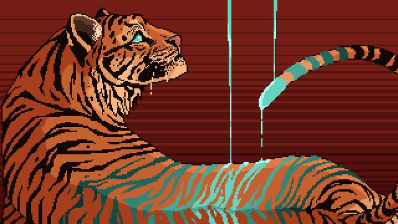 Custom Pixel Art Commissions | Game Title Screen, Stream Start Screen ...