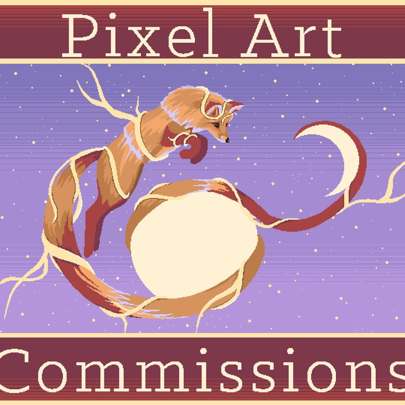 Pixel Art Commission Etsy