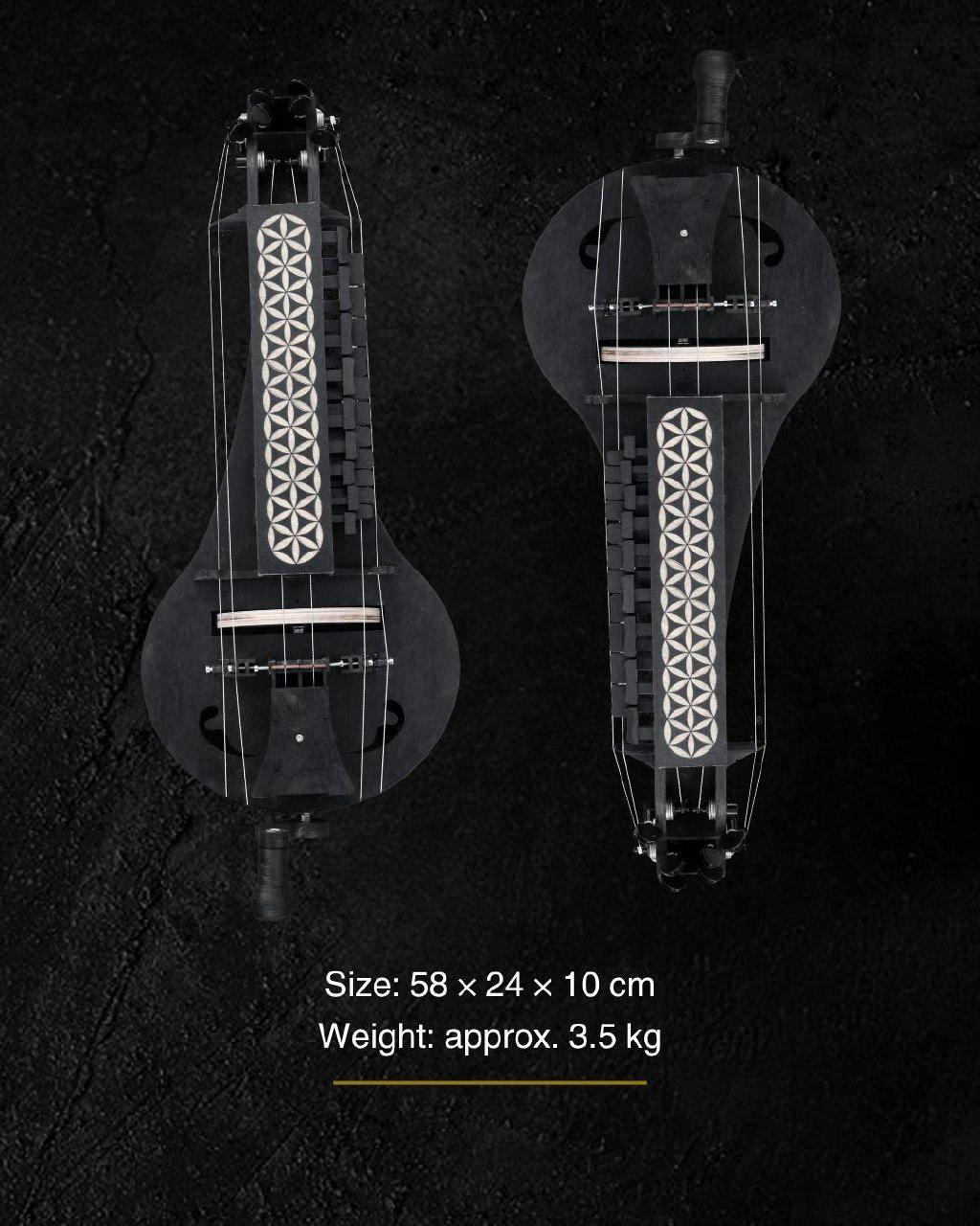 Medieval Instrument Bundle: Wheel Vielle, Lyre Harp & More | Folk Music ...