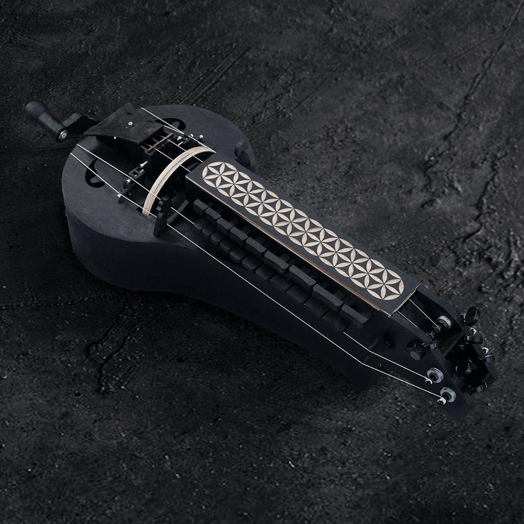 Medieval Instrument Bundle: Wheel Vielle, Lyre Harp & More | Folk Music ...