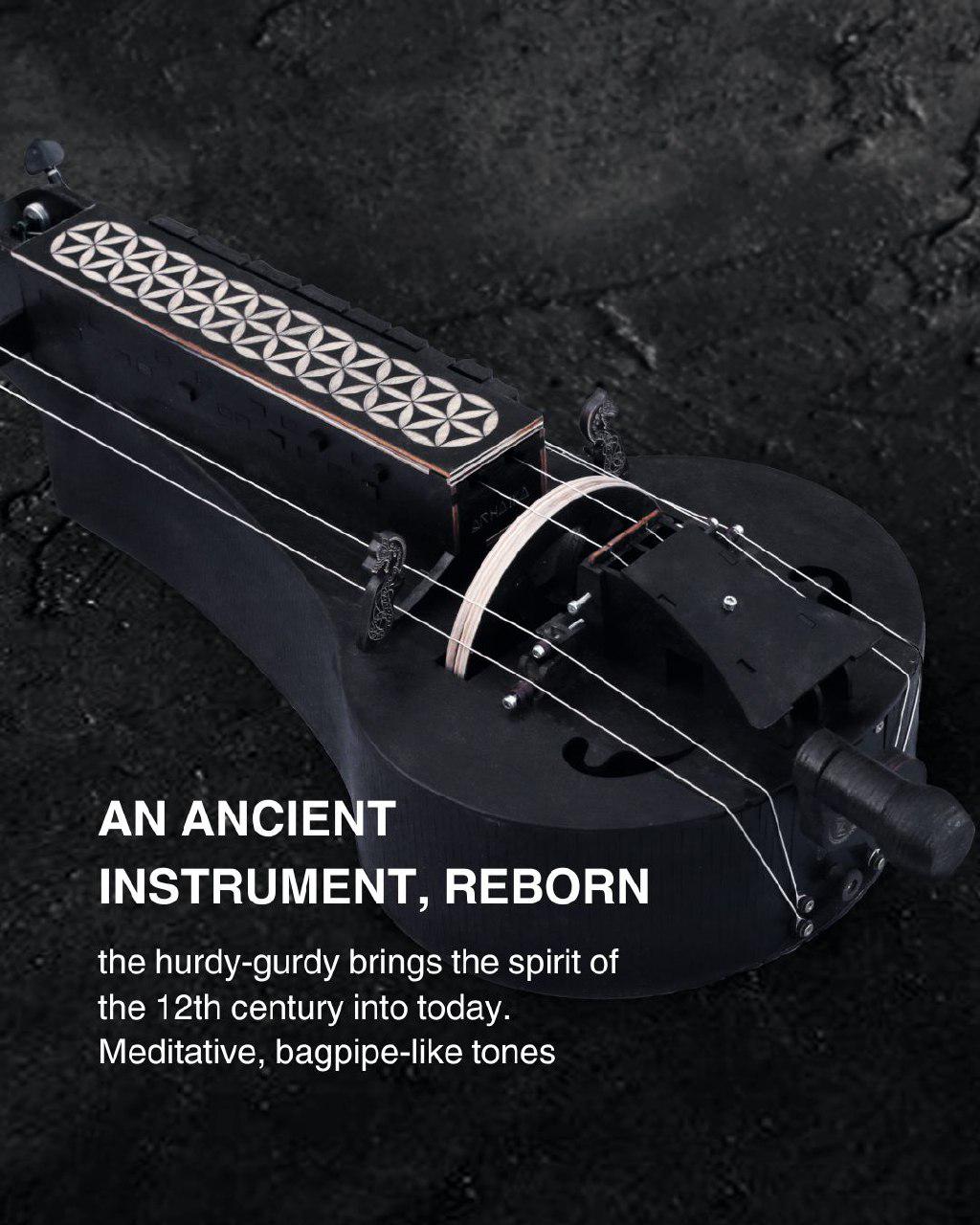 Medieval Instrument Bundle: Wheel Vielle, Lyre Harp & More | Folk Music ...