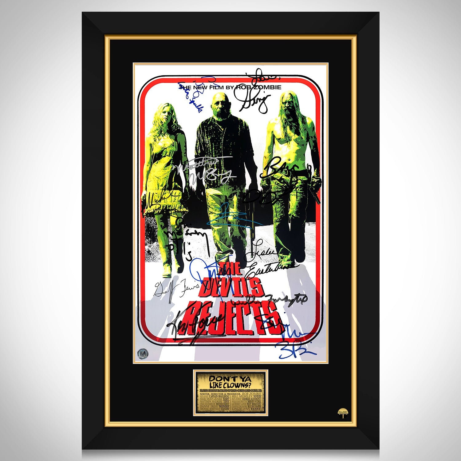 Devils Rejects Mini Poster Limited Signature EditionFrame Designed ...