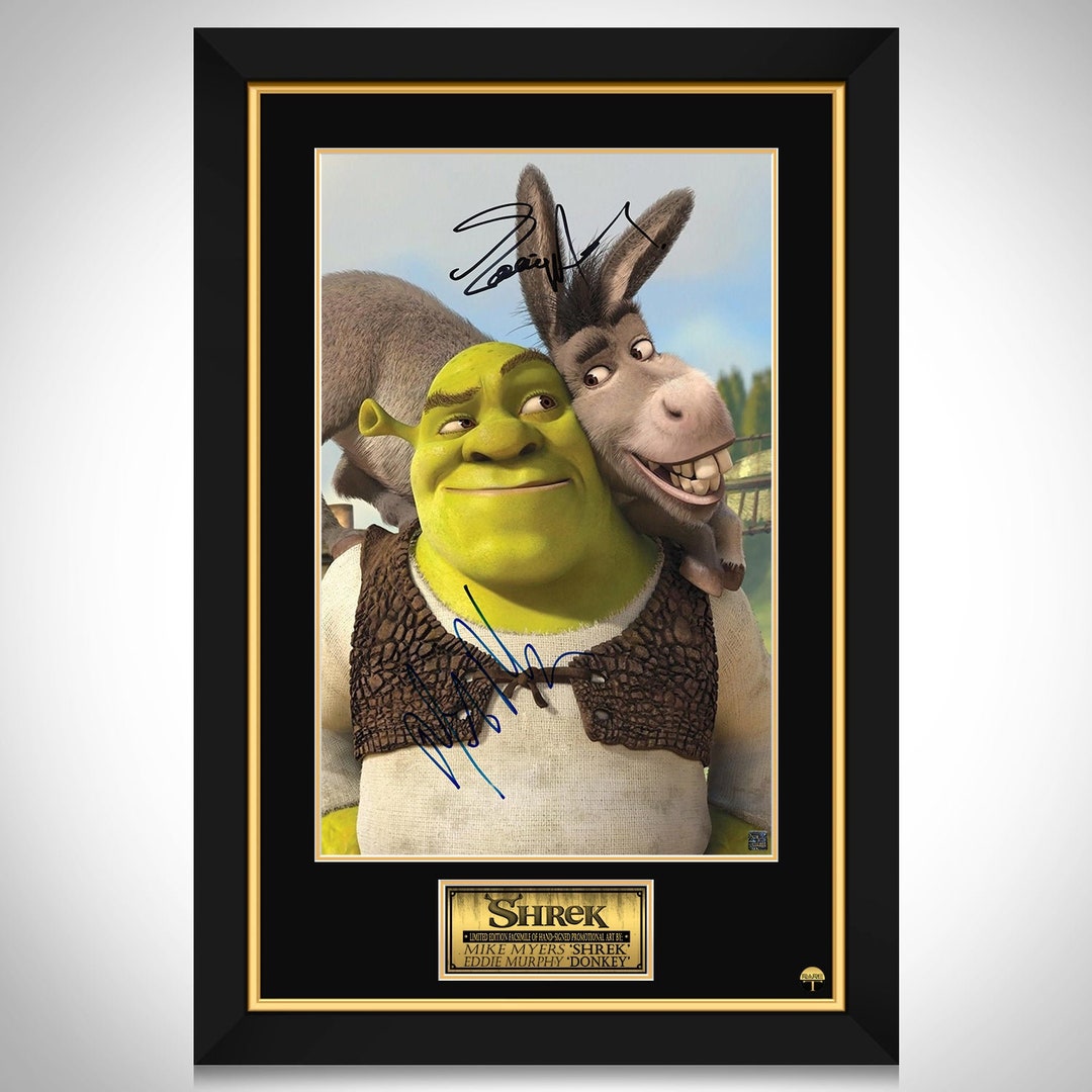 Shrek Limited Signature Edition Promotional Art Mini Poster - Etsy