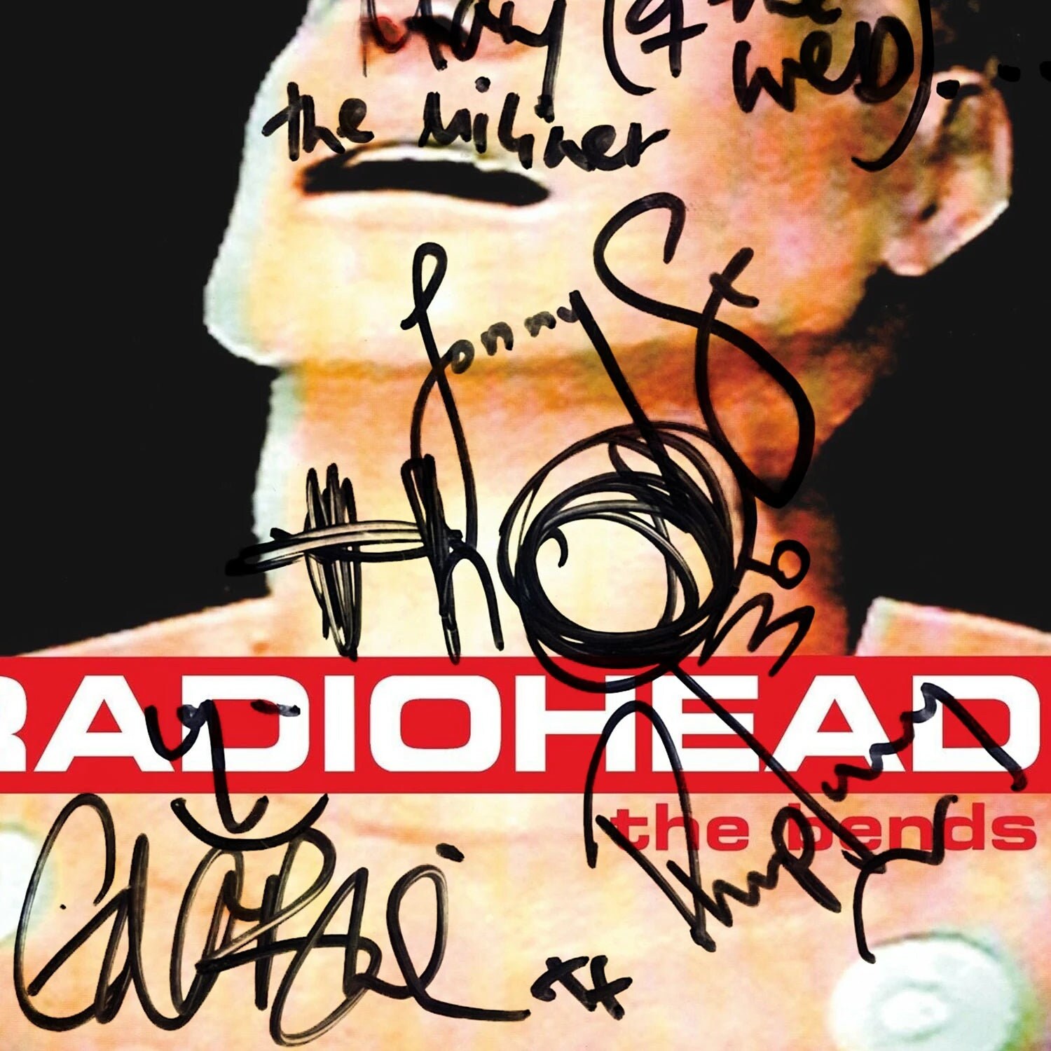 Radiohead The Bends LP Cover No Frame sold by Huseyin Sonmezay | SKU ...