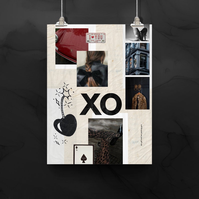 XO Digital Download Poster Digital Print Bar Cart Poster Digital ...