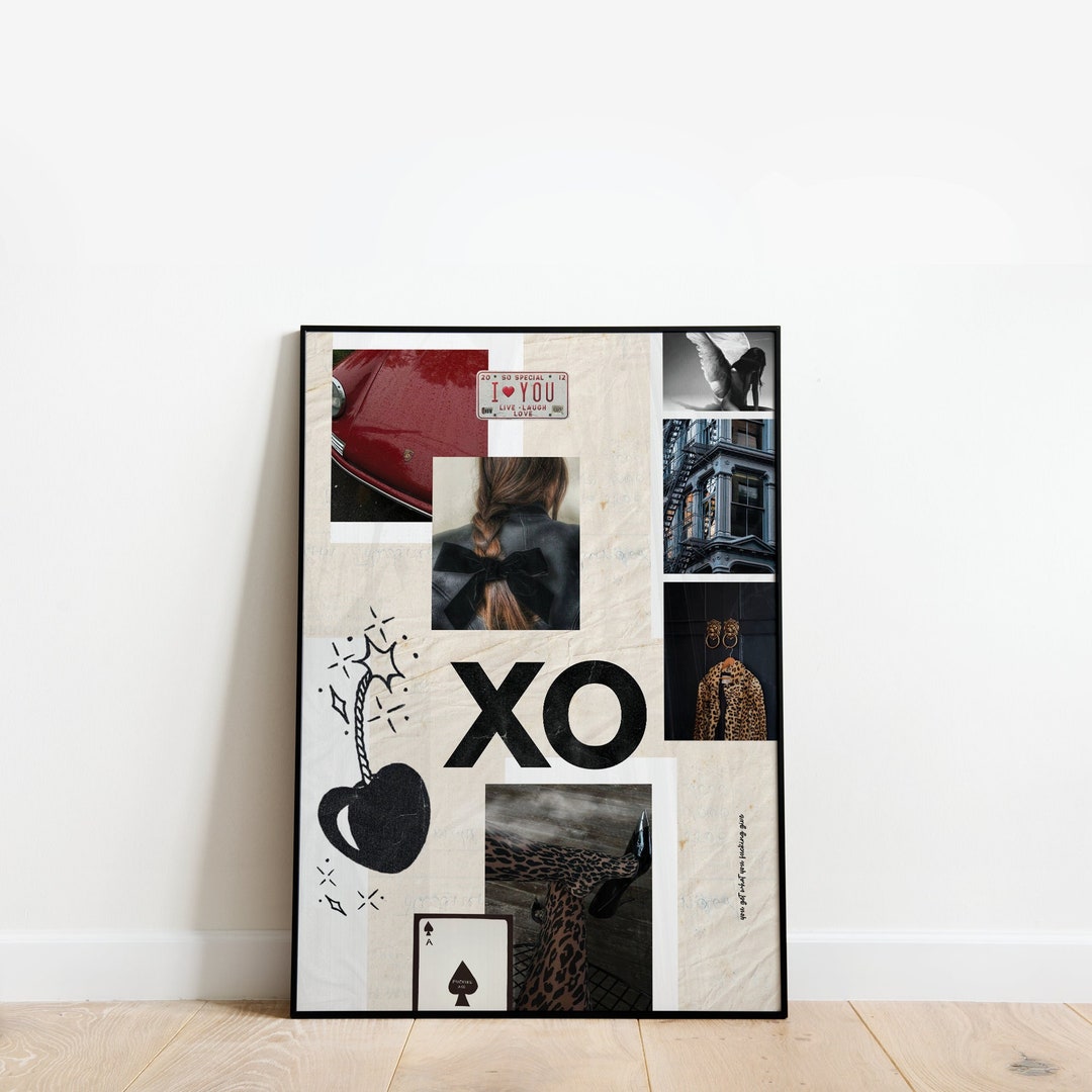 XO Digital Download Poster | Digital Print | Bar Cart Poster | Digital ...