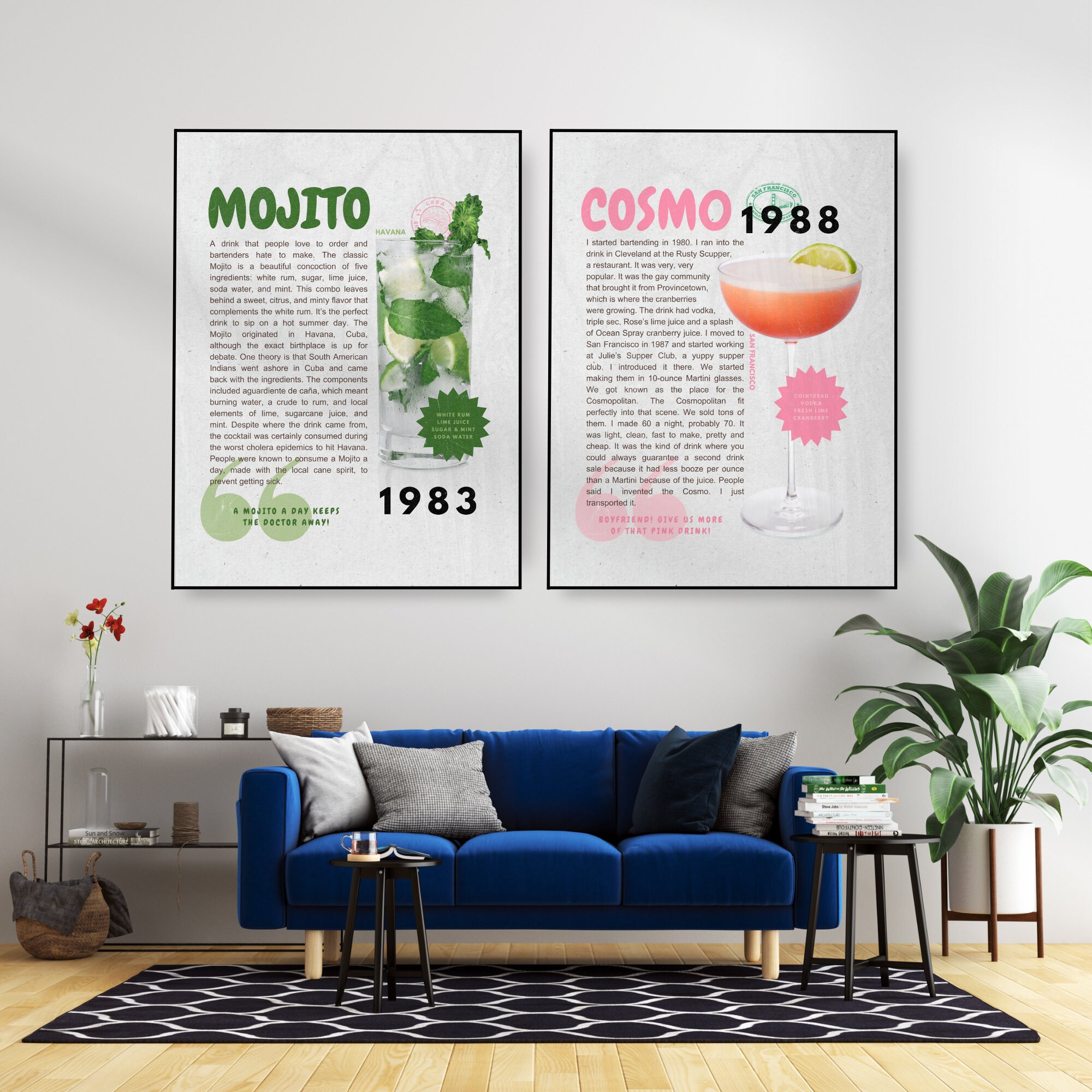 Cosmo Digital Download Poster | Cosmopolitan Poster | Digital Print ...