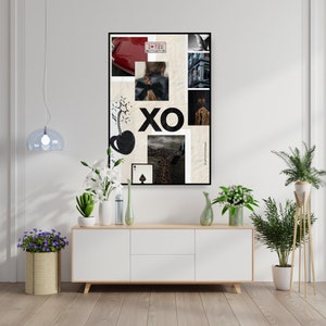XO Digital Download Poster | Digital Print | Bar Cart Poster | Digital ...