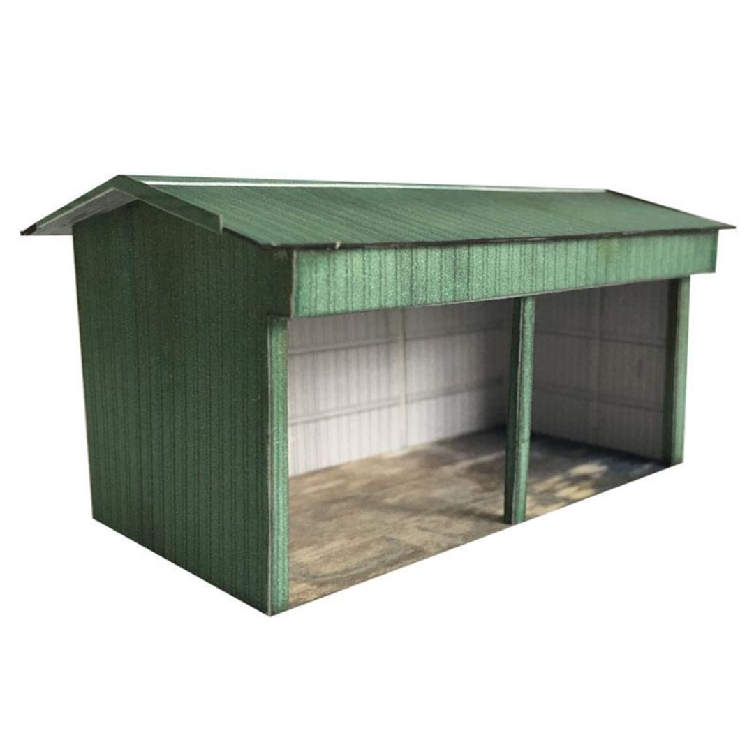 N Gauge Farm Building Shed - Etsy
