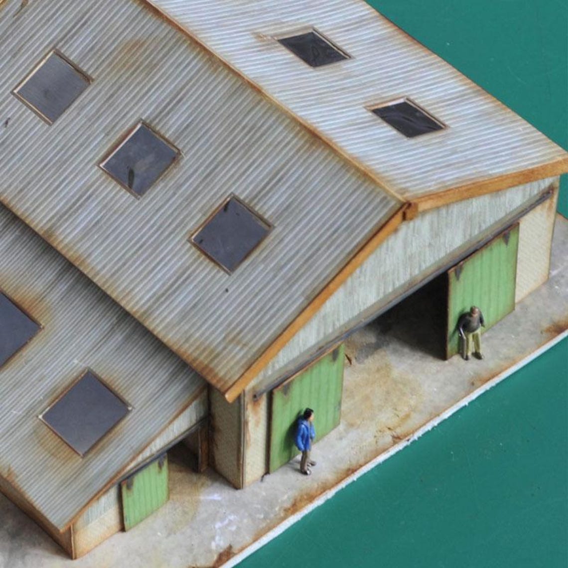 OO Gauge Corrugated Farm Building - Etsy