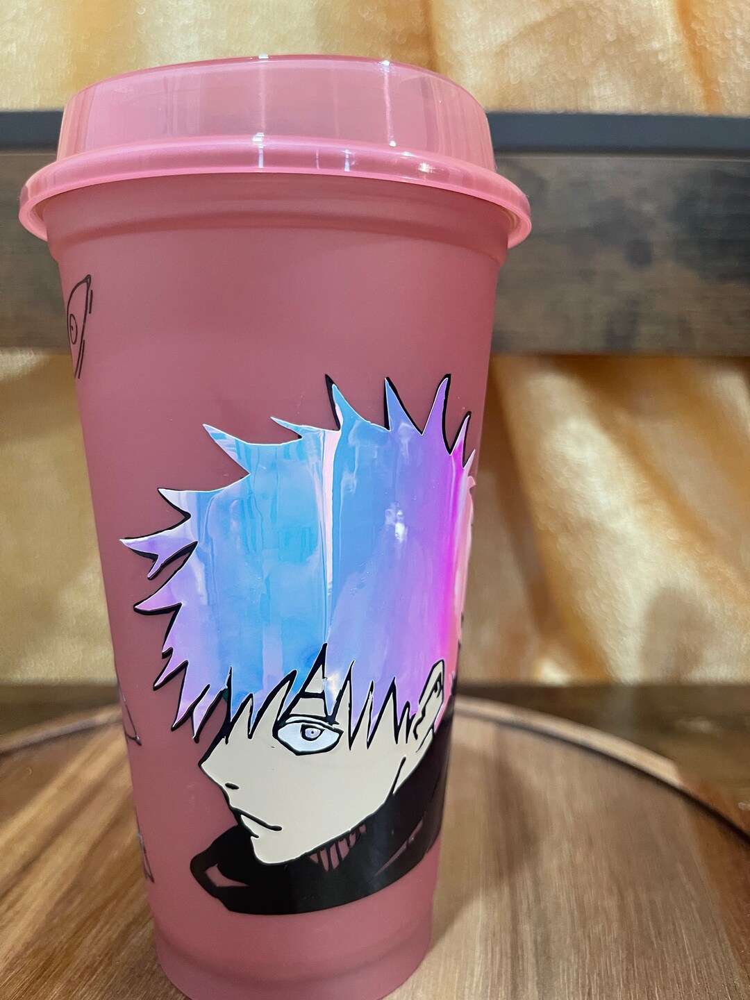 Prison Realm Gojo Jjk Hot Drink Cup - Etsy