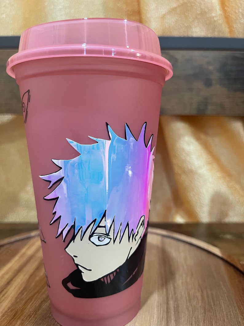 Prison Realm Gojo Jjk Hot Drink Cup - Etsy