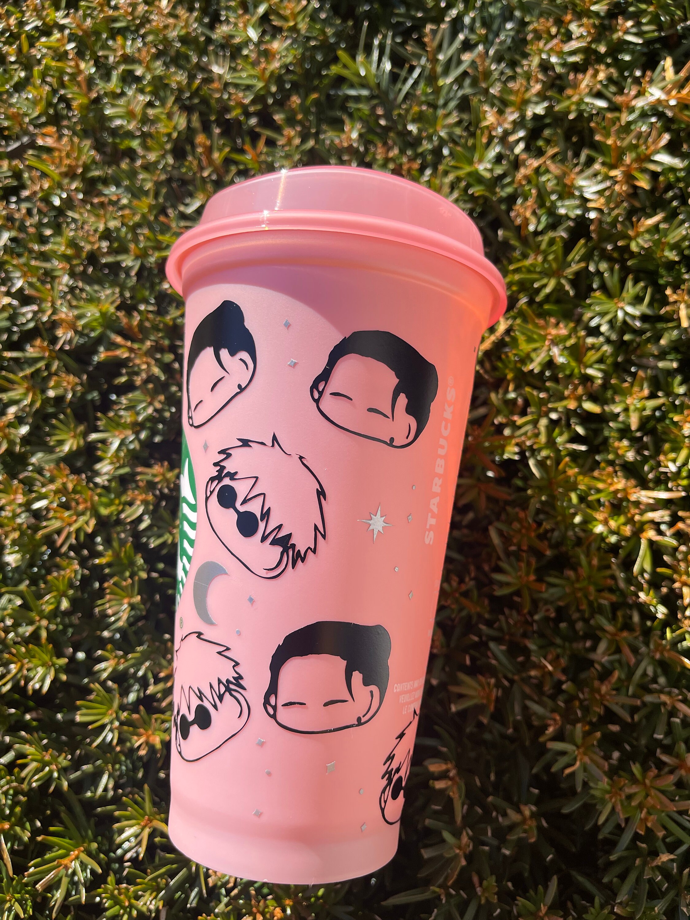 Gojo & Geto Patterned Hot Drink Cup | Jujitsu Kaisen Anime Drink Cup ...