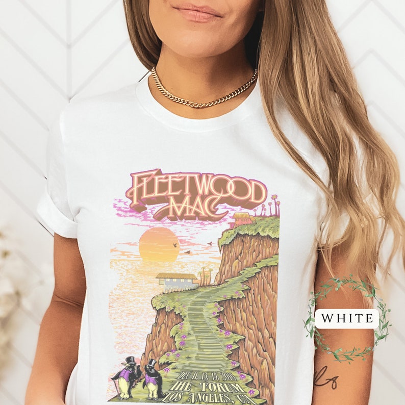 Fleetwood Mac Retro Shirt Fleetwood Mac Graphic Tee - Etsy