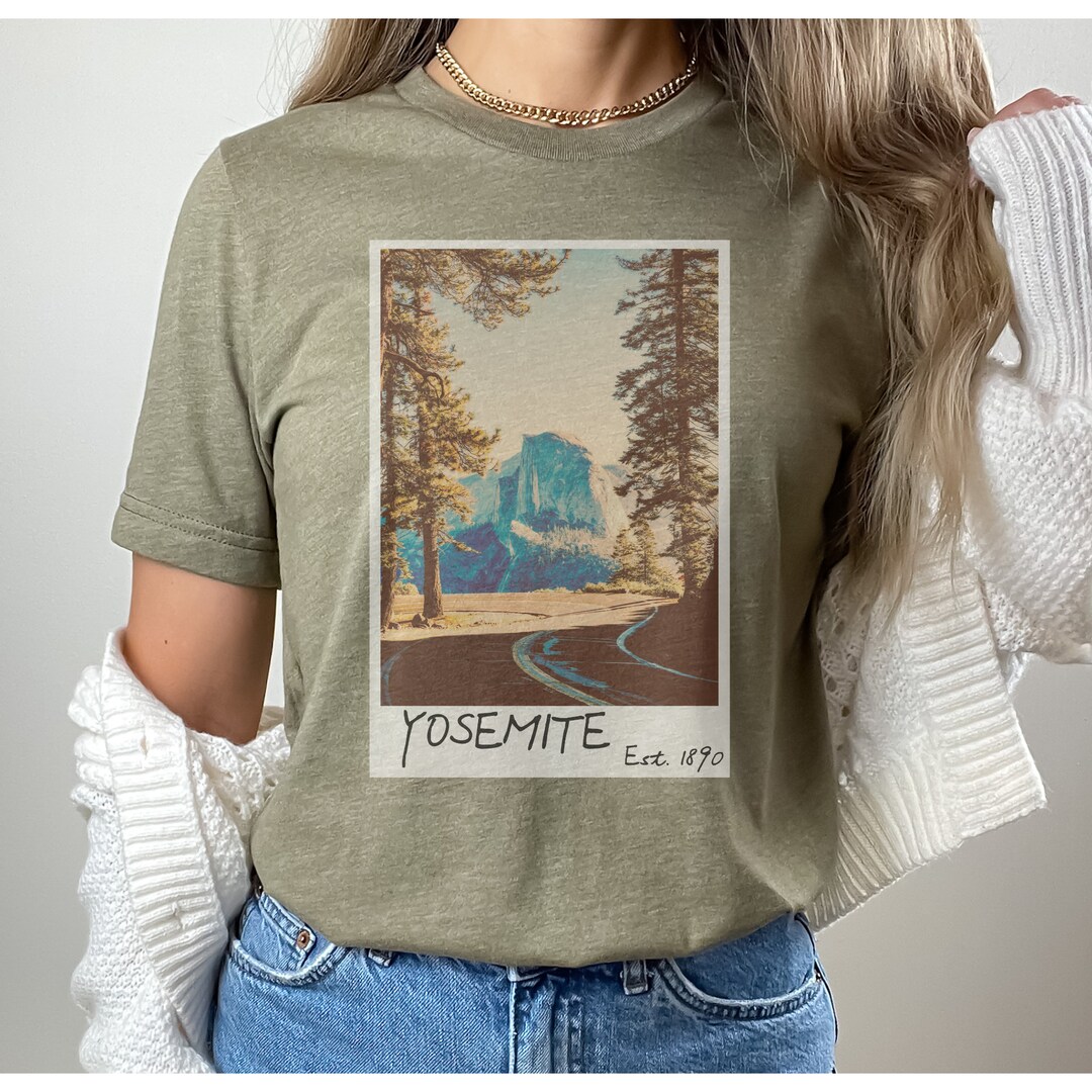 Yosemite Shirt, Yosemite National Park Graphic Tee, Vintage Unisex ...