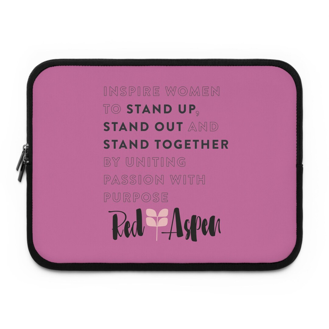Red Aspen Swag - Mission Statement Laptop Sleeve - Etsy