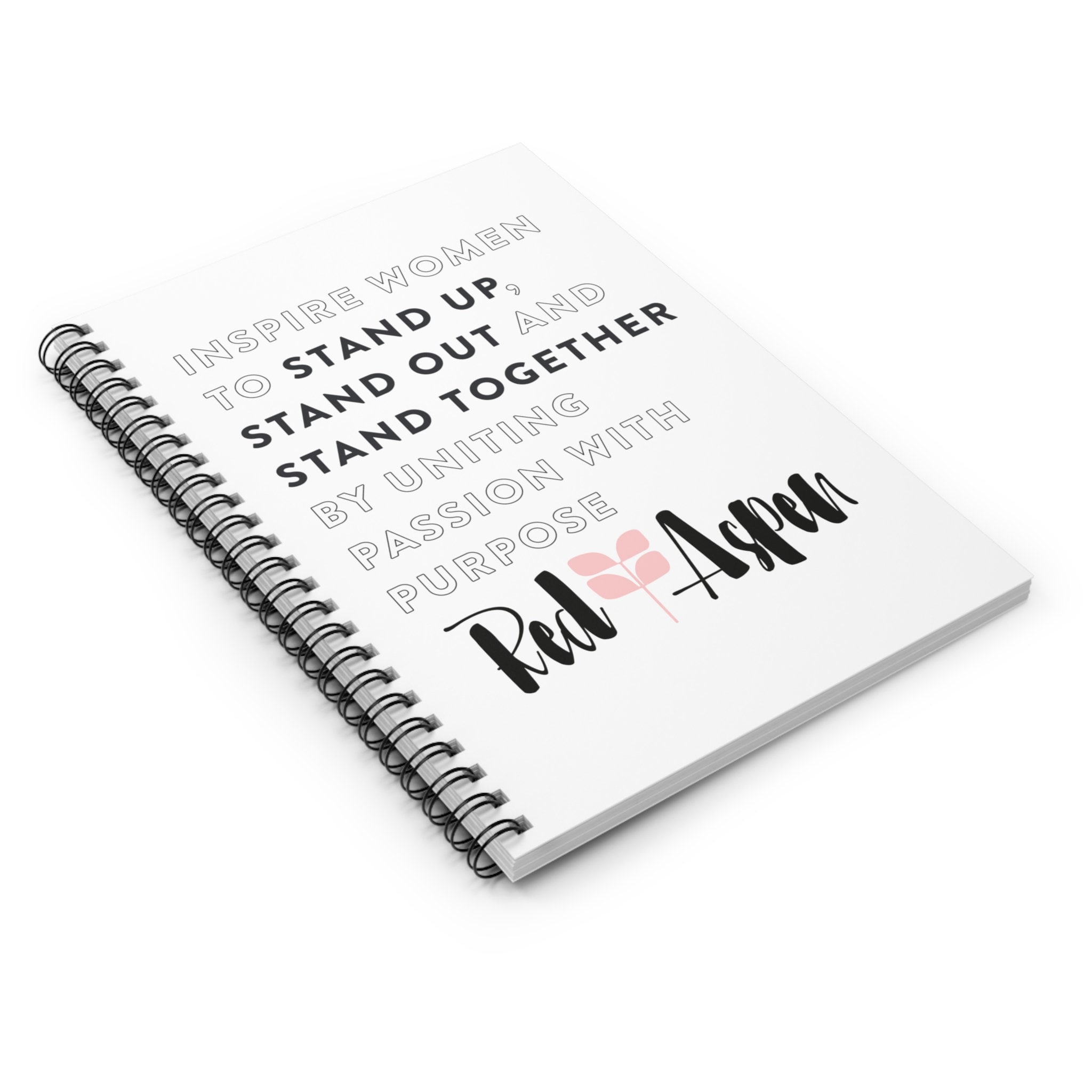 Red Aspen Swag - Mission Statement Spiral Notebook - Etsy