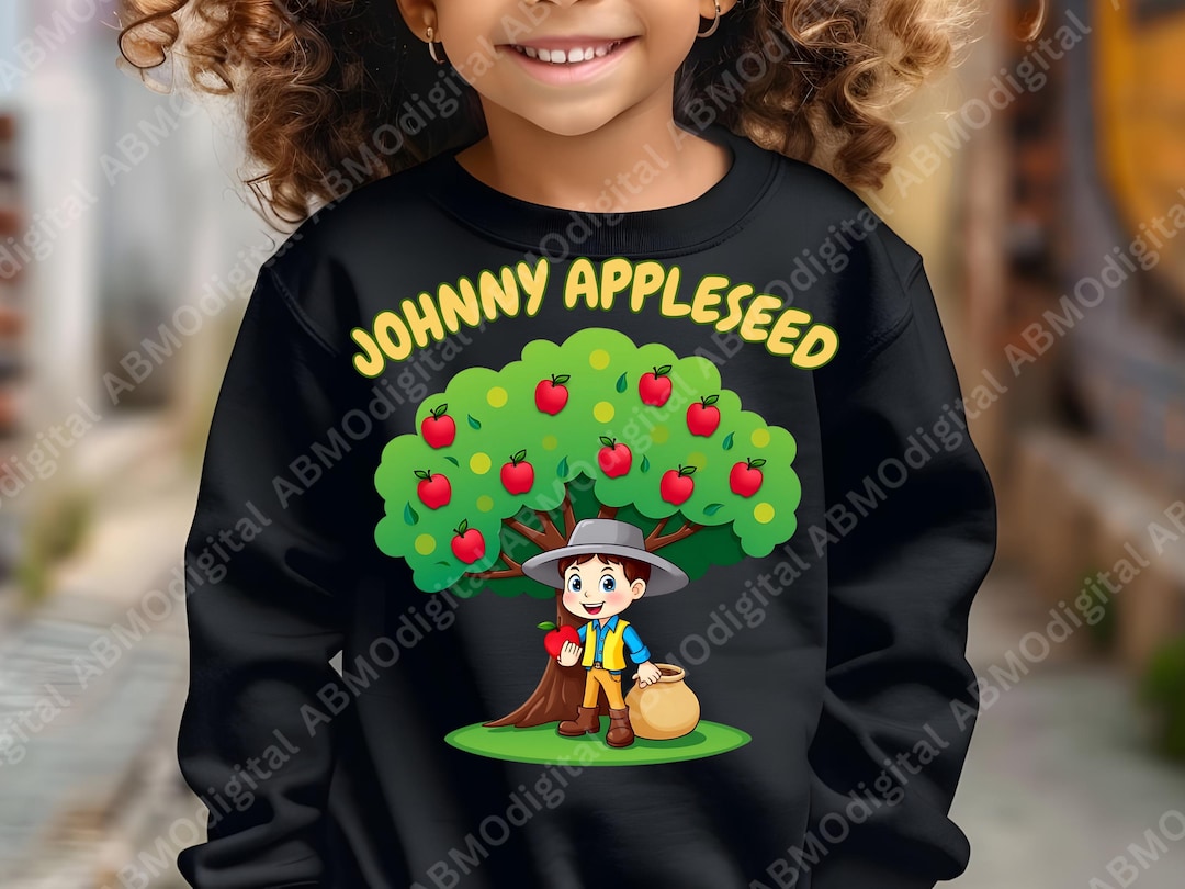 Johnny Appleseed Day Apple PNG, Apple Lovers Design, Apple Day ...