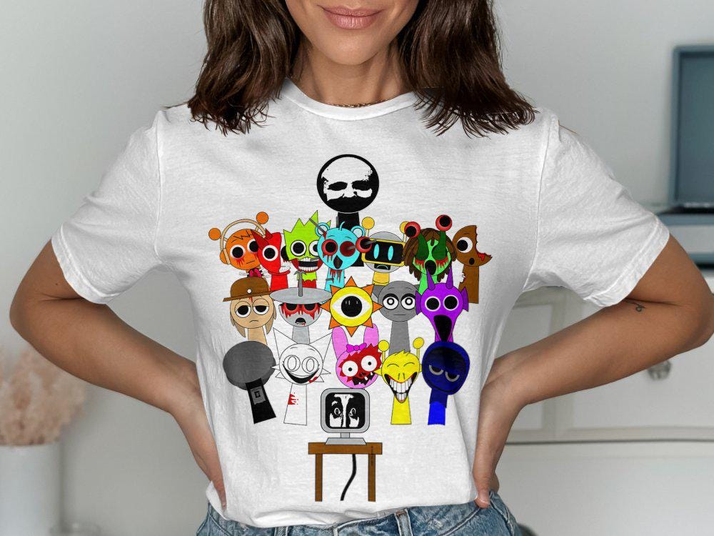 All Sprunki Phase 2 Horror Evil Scary Sprunki Boys & Girls PNG Design ...