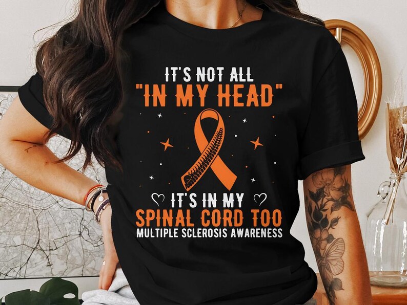 Multiple Sclerosis Awareness PNG Bundle, in March We Wear Orange Png ...