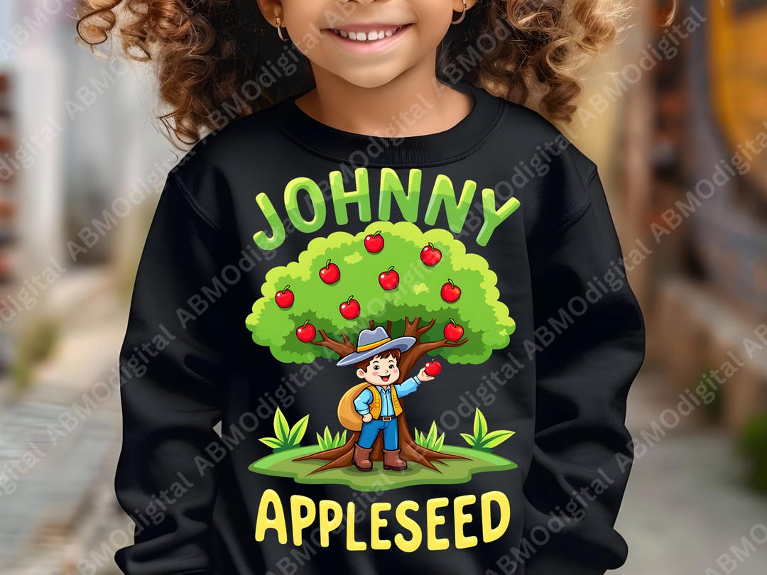 Johnny Appleseed Day Apple PNG, Apple Lovers Design, Apple Day ...