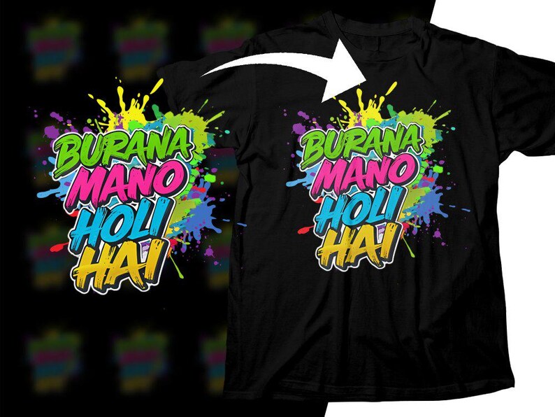 Bura Na Mano Holi Hai PNG, Happy Holi Festival, India Colors, Hindu ...
