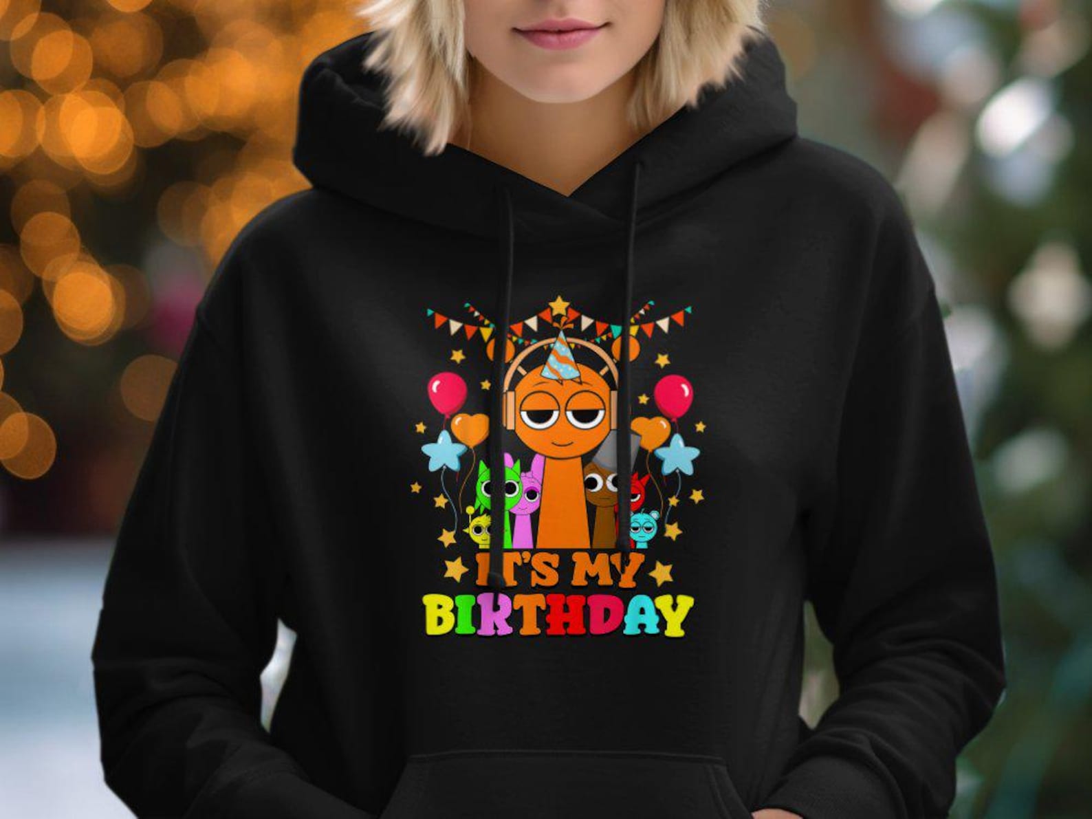 Sprunki Birthday for Kids PNG - 'it's My Birthday' Digital Design for ...