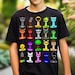 All Sprunki Toys With Names PNG, Boys & Girls Sprunki Game Shirt Design ...