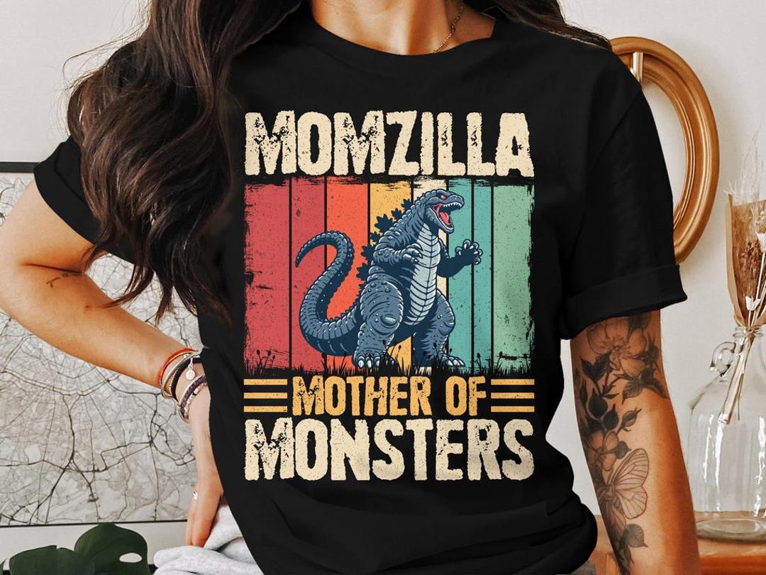 Momzilla Mother of the Monsters PNG, Funny Mother's Day Shirt Design ...