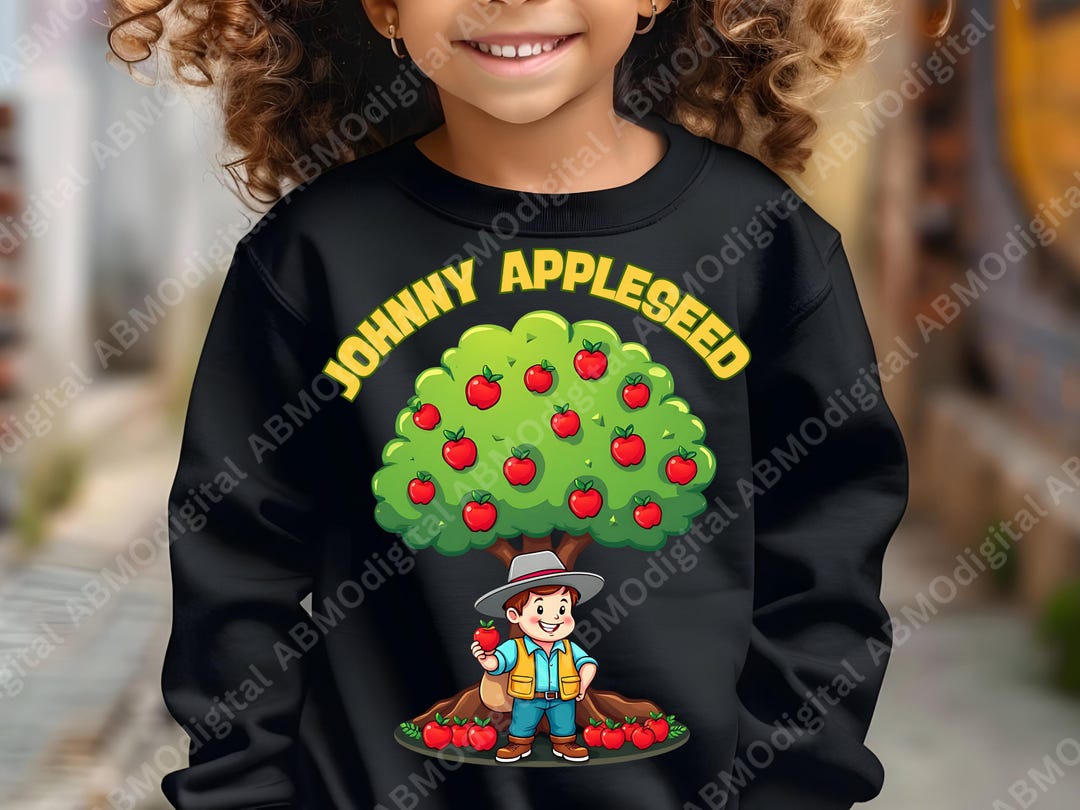 Johnny Appleseed Day Apple PNG, Apple Lovers Design, Apple Day ...