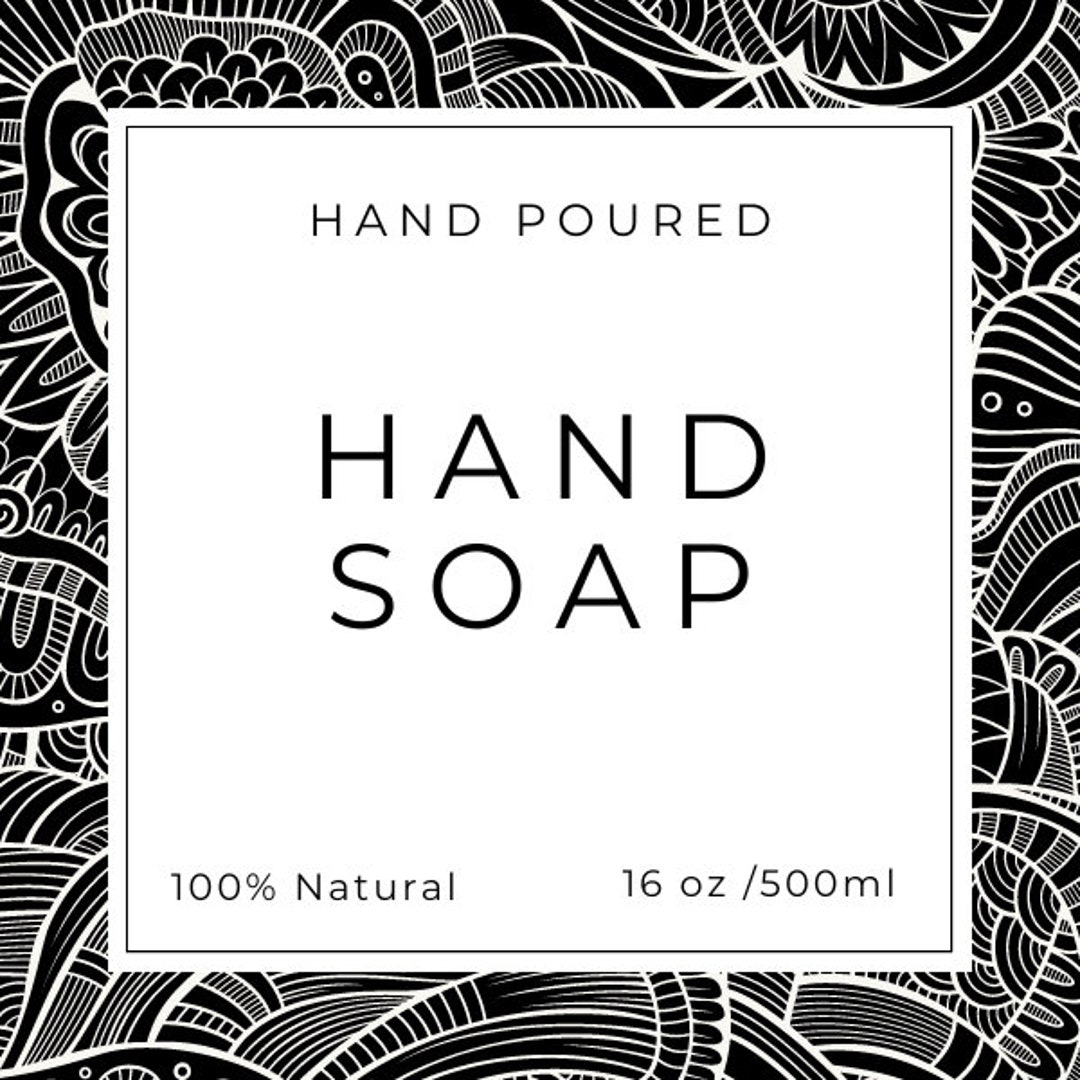 Soap Dispenser Labels printable - Etsy