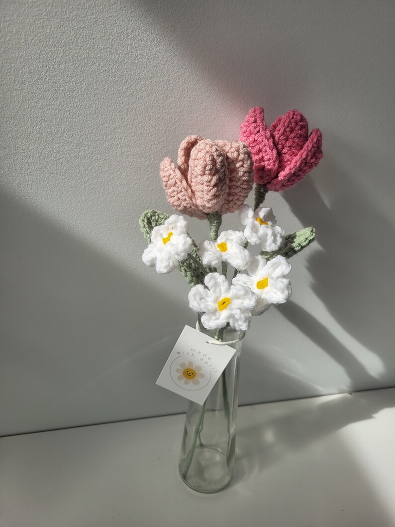 2-in-1 Tulip/crocus Crochet Pattern Instructions PDF / Crochet - Etsy