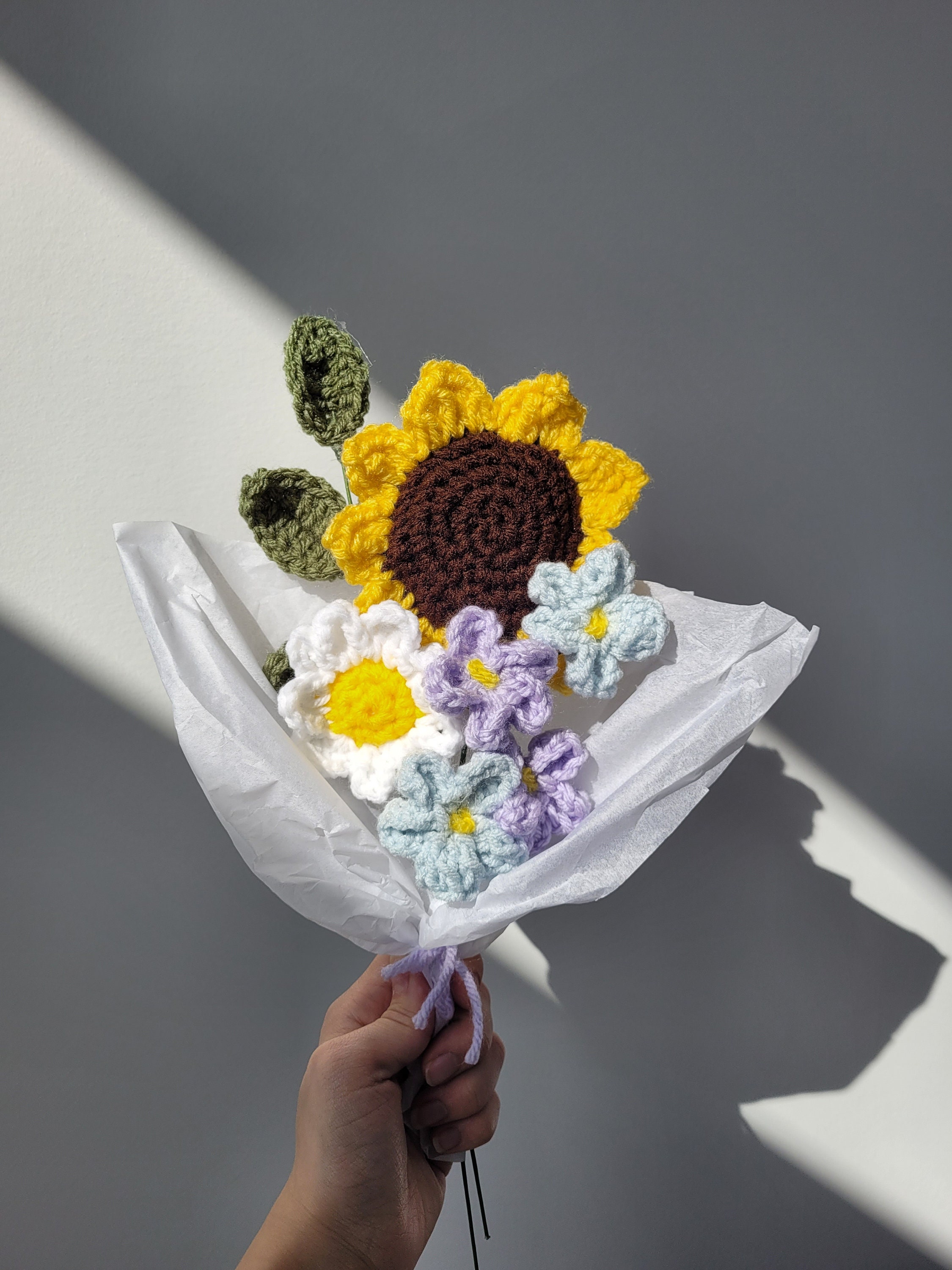 Forget-me-not Flower Crochet Pattern Instructions PDF / Tiny - Etsy UK