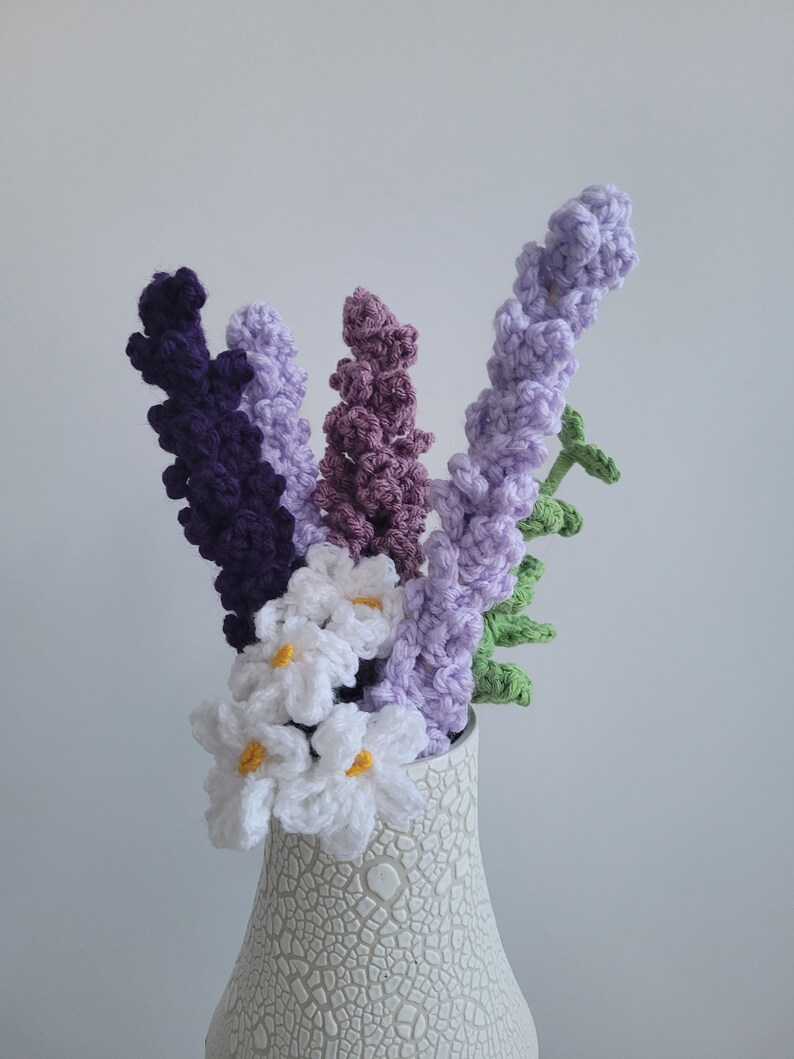 Lavender Crochet Pattern Instructions PDF - Etsy