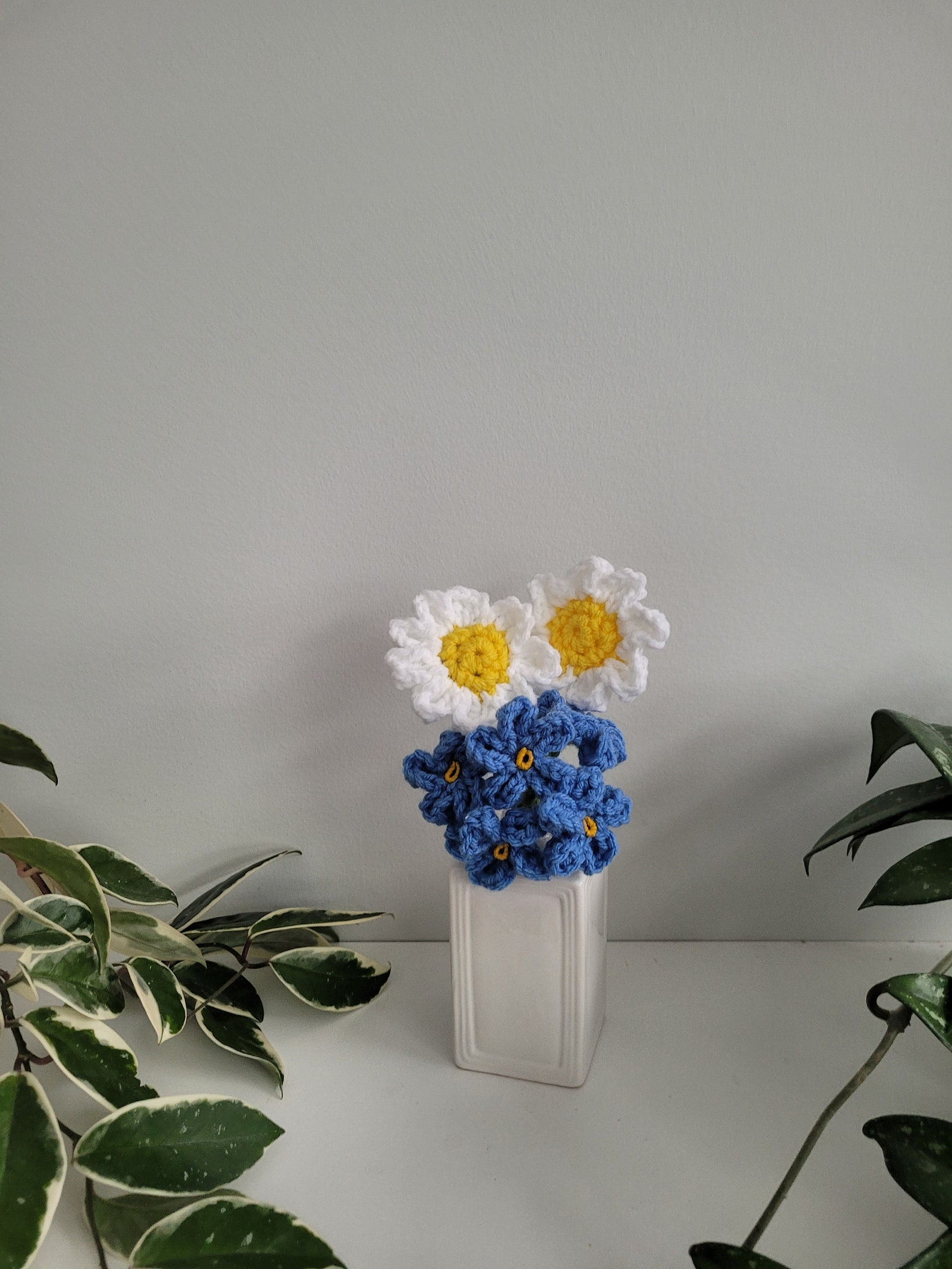 Forget-me-not Flower Crochet Pattern Instructions PDF / Tiny - Etsy UK