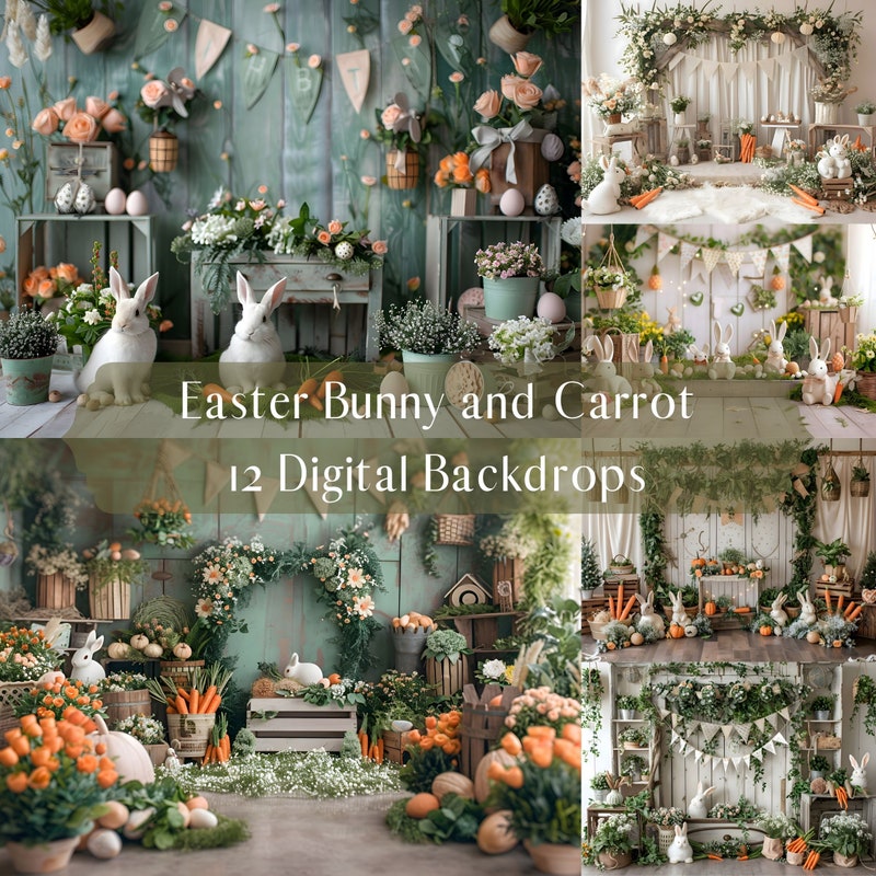 Easter Backdrop - Etsy