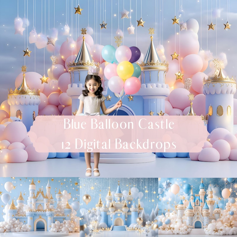 Castle Backdrop - Etsy