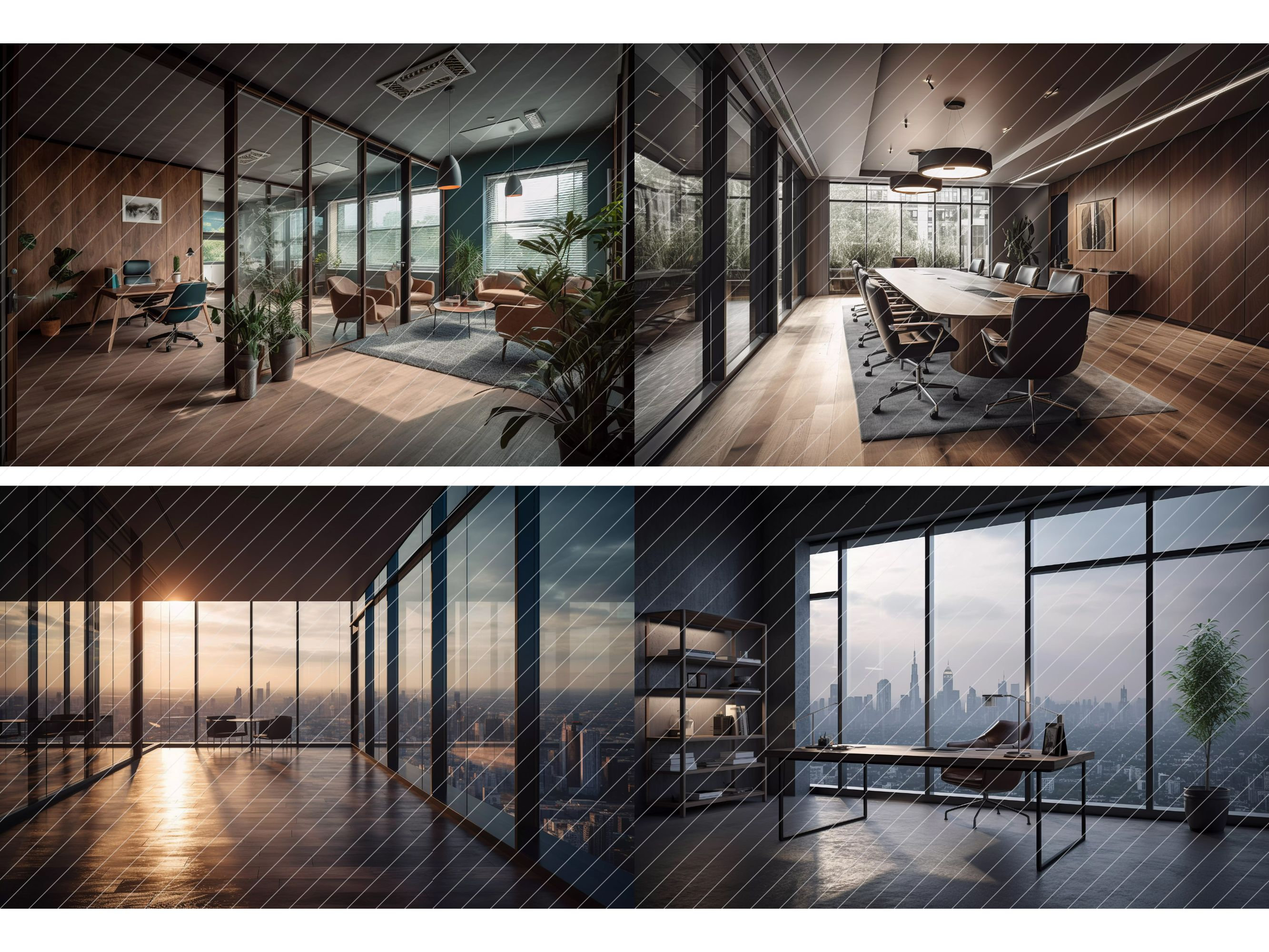 10 Modern Office Digital Backdrops, Professional Headshot Overlays ...