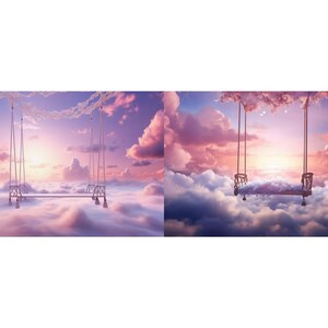 10 Swing on Clouds Backdrops for Composite Photography, Enchanted ...