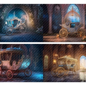 10 Fairytale Magic Carriage Backdrops for Composite Photography ...