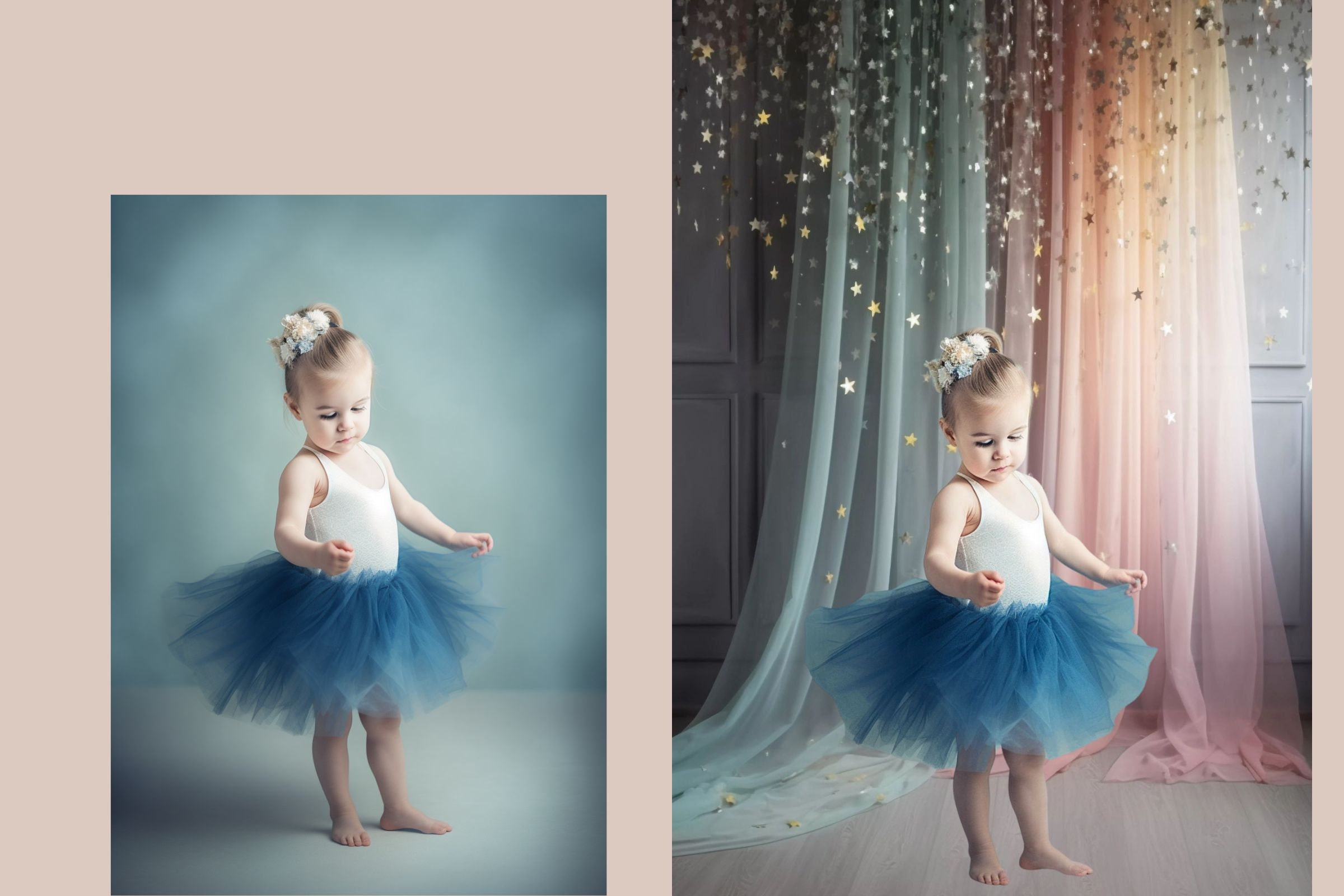 Pastel Tulle Curtains Digital Backdrops Photoshop Overlays - Etsy