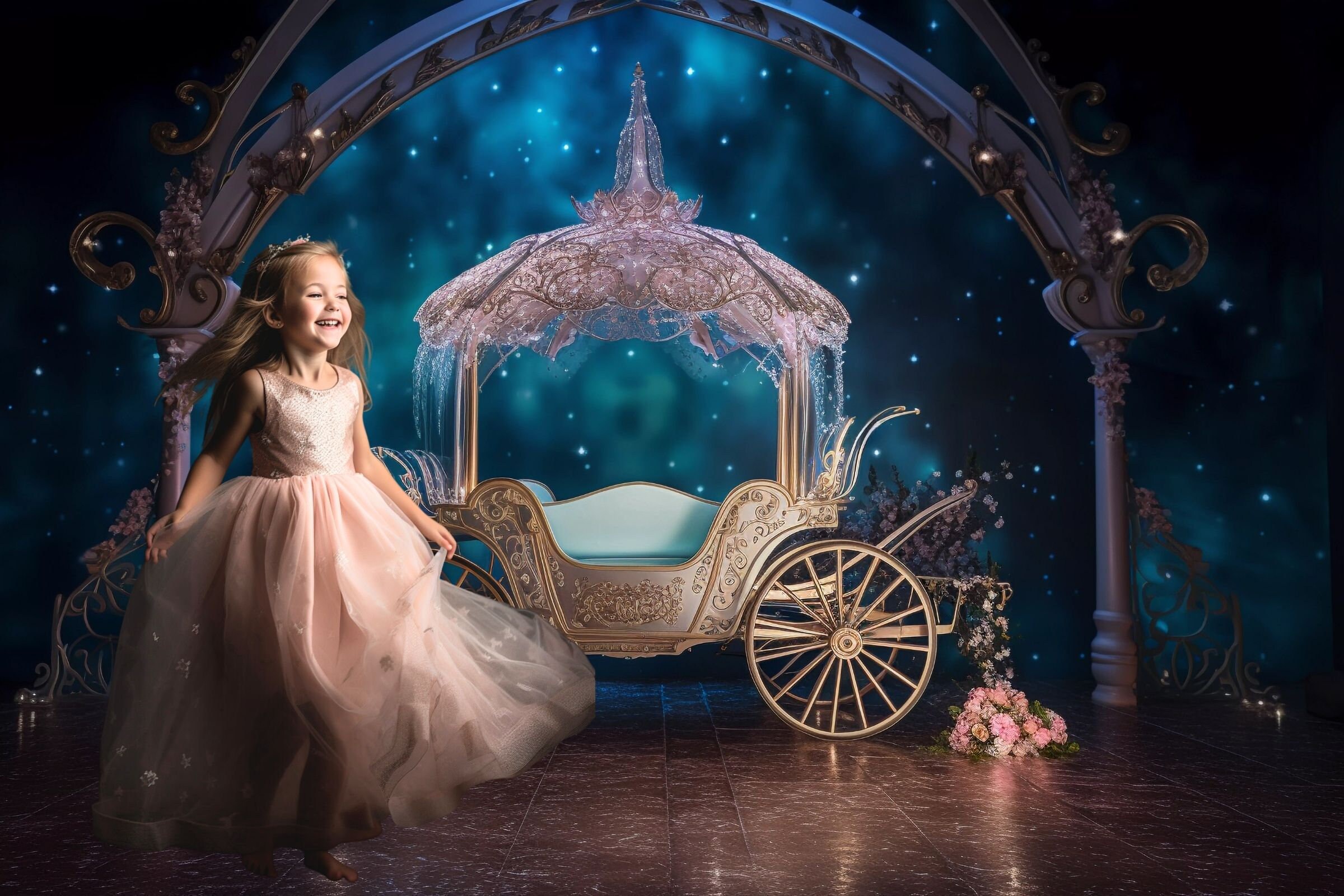 10 Fairytale Magic Carriage Backdrops for Composite - Etsy Australia