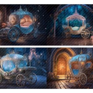 10 Fairytale Magic Carriage Backdrops for Composite Photography ...