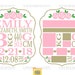 Birth Announcement Svg, Birth Stats Svg, Baby Keepsake Template Svg Dxf ...