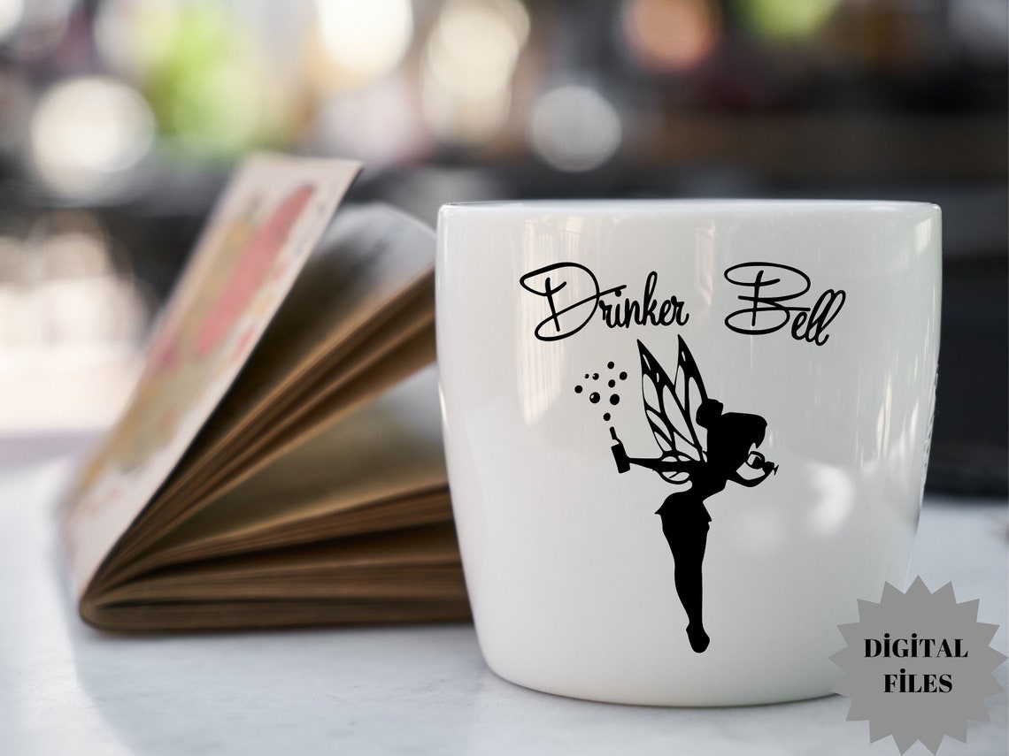 Drinkerbell Svg, Tinkerbell SVG Bundle, Tinkerbell Png, Tinkerbell ...